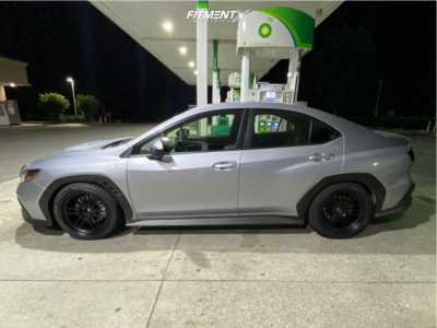 2022 Subaru WRX Base with 18x9.5 MST Suzuka and Summit 245x40 on ...