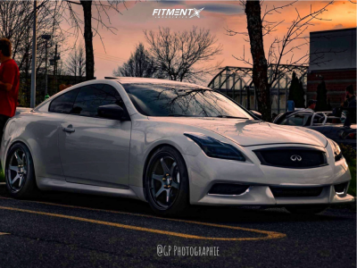 2008 INFINITI G37 Sport with 19x9.5 ESR Ap6 and Nexen 225x45 on ...