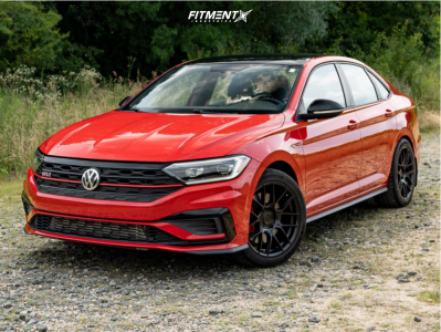 2019 Volkswagen Jetta with 18x8.5 35 Aodhan Ah-x and 255/40R18 Michelin ...