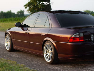 2006 Lincoln LS Sport with 18x8.5 Aodhan Ah09 and Michelin 235x40 on ...