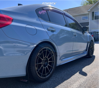 2019 Subaru WRX Premium with 18x9.5 Enkei Nt03rr and Continental 265x35 on Coilovers | 2699784 ...