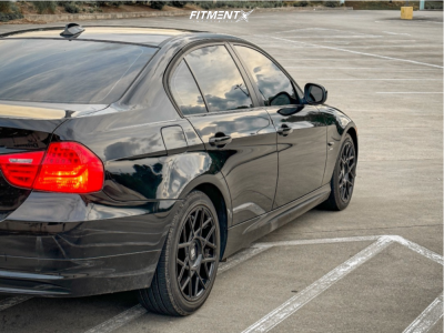 2011 BMW 328i XDrive Base with 17x8 Touren Tr66 and Annex 225x50 on ...