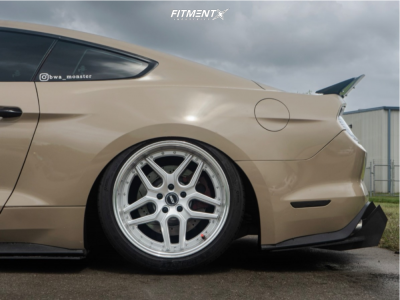 2016 Ford Mustang GT Premium with 19x9.5 ESR Cs15 and Michelin 275x35 ...