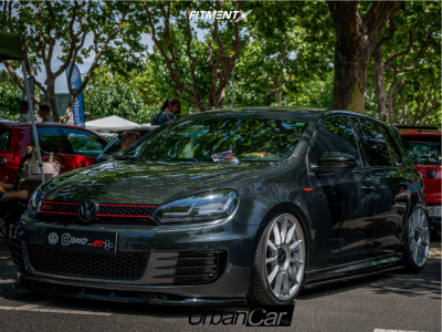 2011 Volkswagen GTI Base with 19x8.5 Rotiform Dtm and Pirelli 225x35 on ...