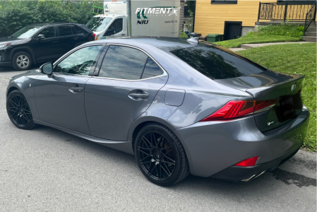 2017 Lexus IS300 F Sport with 18x8 Enkei Tms and Uniroyal 225x40 on ...
