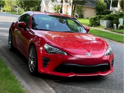 2017 Toyota 86 Base with 18x8 Enkei Raijin and Michelin 255x35 on ...