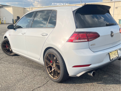 2018 Volkswagen GTI SE with 18x8.5 Aodhan Ah11 and Continental 245x40 ...