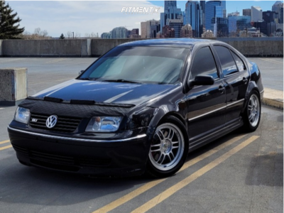 2004 Volkswagen Jetta GLI with 17x7.5 Enkei Rpf1 and Yokohama 235x45 on ...
