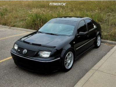 2004 Volkswagen Jetta GLI with 17x7.5 Enkei Rpf1 and Yokohama 235x45 on ...