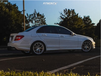 2014 Mercedes-Benz C300 4Matic Sport with 18x8.5 Aodhan Aff7 and ...