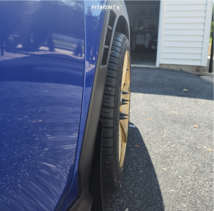 2022 Subaru WRX Premium with 18x9.5 Option Lab R555 and Michelin 265x35 ...