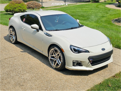 2015 Subaru BRZ Limited with 18x8.5 Heritage Ebisu Monoc and Toyo Tires ...