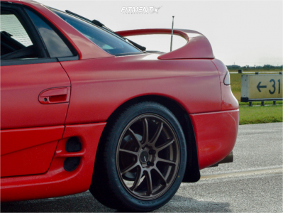 1998 Mitsubishi 3000GT Base with 18x8.5 Enkei Triumph and Falken 225x40 ...