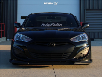 2013 Hyundai Genesis Coupe 2.0T with 19x9.5 ESR Cs8 and Kumho 245x35 on ...