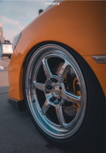 2018 Subaru WRX Premium with 18x9.5 Kansei Roku and Vercelli 245x40 on ...