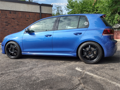 2012 Volkswagen Golf R Base with 18x8.5 Konig Hexaform and Michelin ...