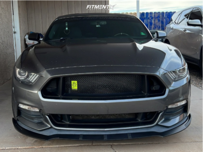 2017 Ford Mustang V6 with 19x9.5 ESR Cs15 and Goodyear 255x40 on ...