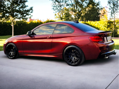 2018 BMW M240i Base with 19x8.5 ESR Sr12 and Michelin 225x40 on Stock ...