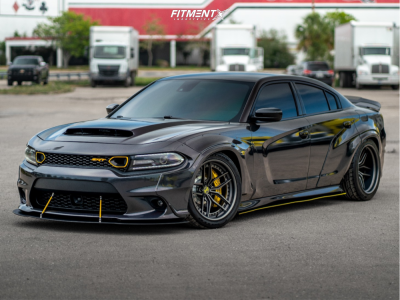 2016 Dodge Charger with 20x11 -5 Forgelite FL7-M and 305/35R20 Nitto ...