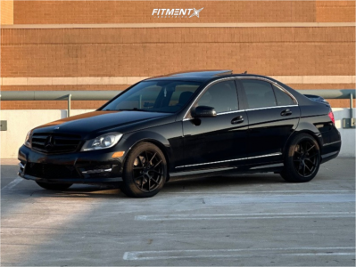 2014 Mercedes-Benz C300 4Matic Sport with 18x8.5 Aodhan Aff7 and Toyo ...