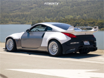 2006 Nissan 350Z Base with 18x9.5 ESR Sr01 and Continental 245x35 on ...