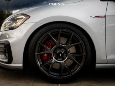 2021 Volkswagen GTI SE with 18x8.5 Konig Ampliform and Continental ...