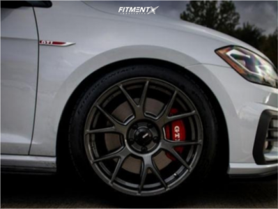 2021 Volkswagen GTI SE with 18x8.5 Konig Ampliform and Continental ...
