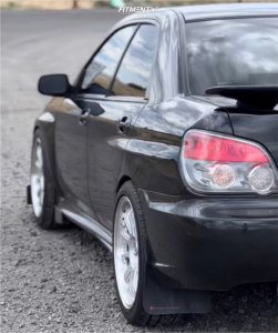 2006 Subaru Impreza WRX Limited with 18x8.5 ESR Cs12 and Firestone ...