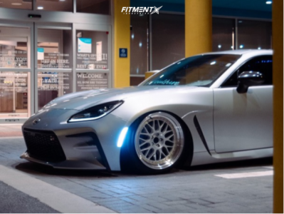 2022 Toyota GR86 Base with 18x9.5 Aodhan Ah02 and Nitto 205x40 on Air ...