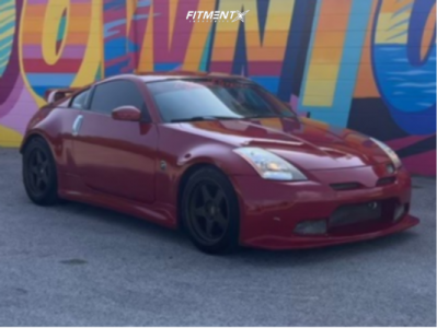 2005 Nissan 350Z Enthusiast with 18x9.5 ESR Cr5 and Leao 245x40 on ...