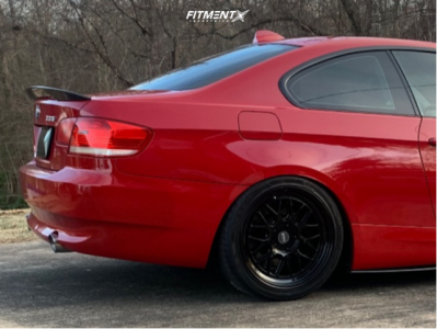 2008 BMW 335i Base with 18x8.5 ESR Cr1 and Nitto 235x30 on Coilovers ...