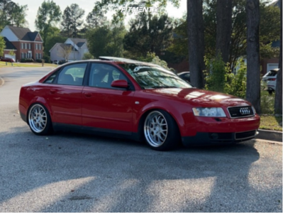 2004 Audi A4 Quattro Base with 18x8.5 Versus Racing Vs824 and Vercelli ...