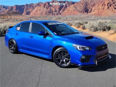 2021 Subaru WRX with 18x9.5 35 Anovia Kano and 265/35R18 Centennial ...