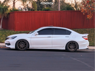2017 Honda Accord Touring with 19x8.5 ESR Cs8 and Bridgestone 235x40 on ...