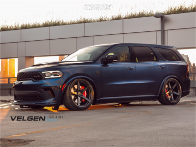 2021 Dodge Durango SRT Hellcat with 22x10.5 Velgen Classic5 V2 and ...