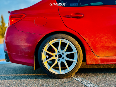 2019 Subaru WRX Premium with 18x9.5 Option Lab R716 and Nitto 245x40 on ...