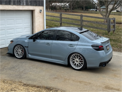 2019 Subaru WRX Raui Edition with 19x8.5 Rotiform Rse and Centennial ...