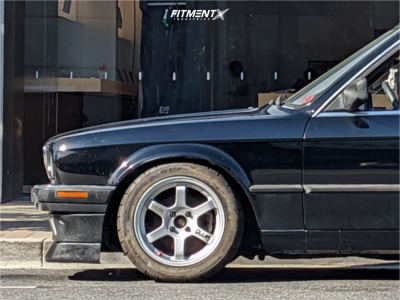 1989 BMW 325i Base with 15x8 Volk Te37 and Kumho 225x45 on Coilovers ...