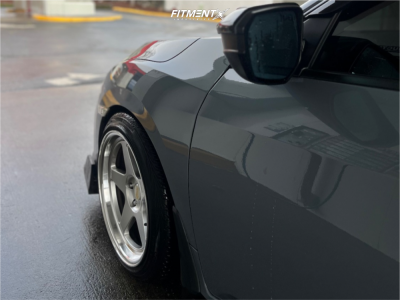 2021 Honda Civic Sport with 18x9.5 Kansei Knp and Continental 235x40 on ...