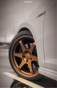 2017 Volkswagen Golf R Base with 19x8.5 9SiX9 Six-1 and Continental ...