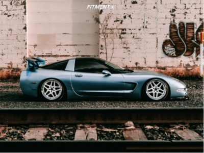 1999 Chevrolet Corvette Base with 19x9.5 ESR CS15 and Zeetex 225x35 on ...