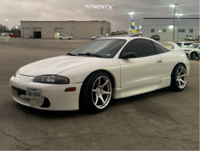 1998 Mitsubishi Eclipse GST with 18x9.5 Kansei Tandem and Toyo Tires ...