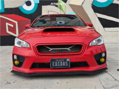 2017 Subaru WRX Premium with 18x9.5 AVID1 Av20 and Michelin 225x40 on ...