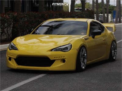 2017 Subaru BRZ with 18x9.5 35 Kansei Neo and 225/40R18 Michelin Pilot ...