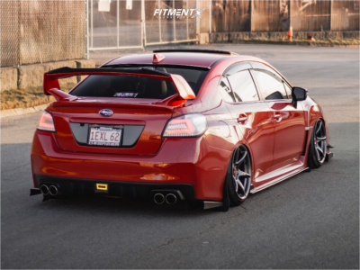 2017 Subaru WRX Premium with 18x9.5 Kansei Tandem and Cosmo 215x40 on ...