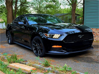 2017 Ford Mustang V6 with 19x8.5 XXR 559 and Lexani 235x40 on Stock ...