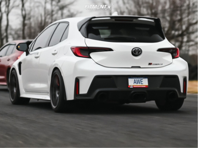 2023 Toyota GR Corolla Core with 18x9.5 Enkei Gtc01rr and Falken 255x35 ...