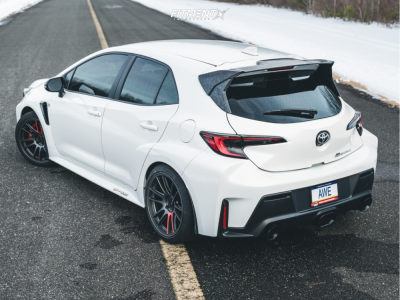 2023 Toyota GR Corolla Core with 18x9.5 Enkei Gtc01rr and Falken 255x35 ...