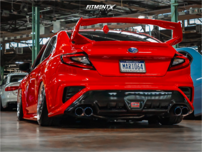 2023 Subaru WRX Premium with 18x9.5 Work Emotion ZR10 and Kenda 225x40 ...