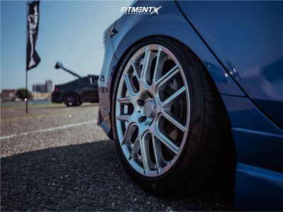 2024 Honda Civic Sport with 18x8 Vision Cross and Michelin 245x50 on ...